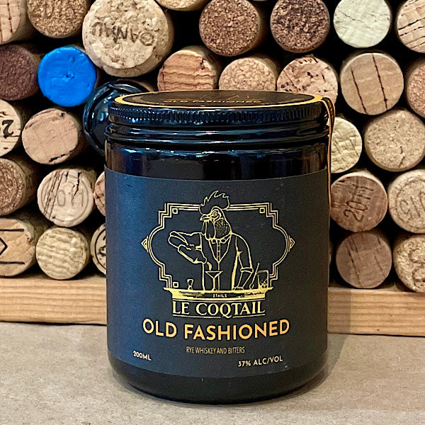 Le Coqtail Old Fashioned Jar 200ml - Wainscott Main Wine & Spirits