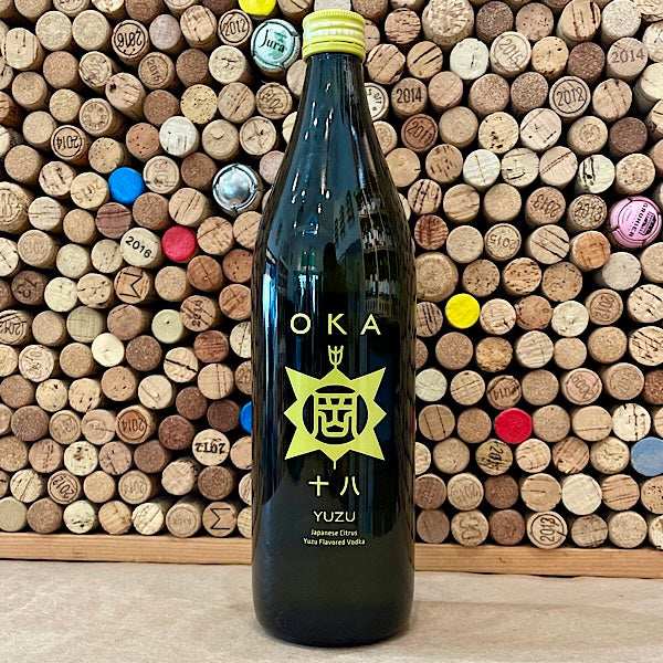 Oka Japanese Yuzu Vodka 900ml - Wainscott Main Wine & Spirits