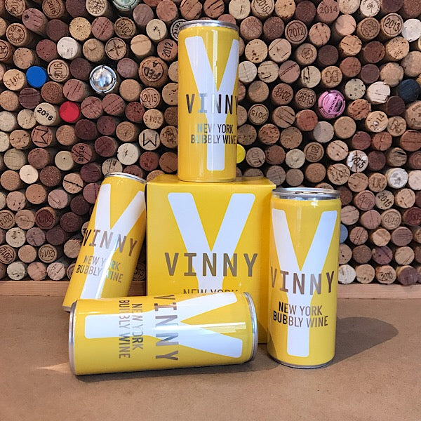 VINNY White NV Bubbly Can 4pk 250 ml – Wainscott Main Wine & Spirits