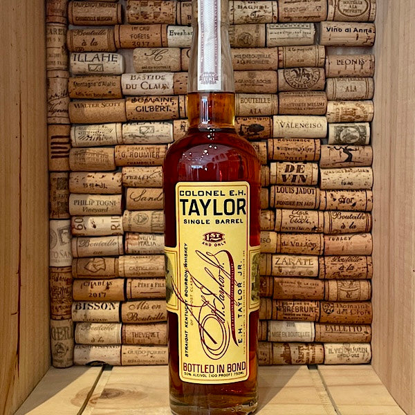 Colonel E.H. Taylor Jr. Single Barrel Bourbon 100° 750ml - Wainscott ...